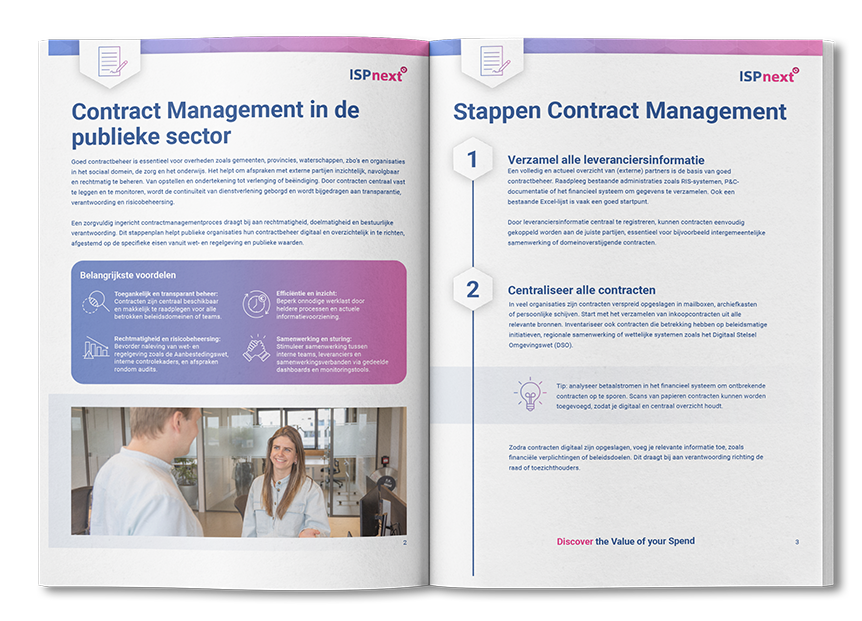 Whitepaper: Contractmanagement publieke sector